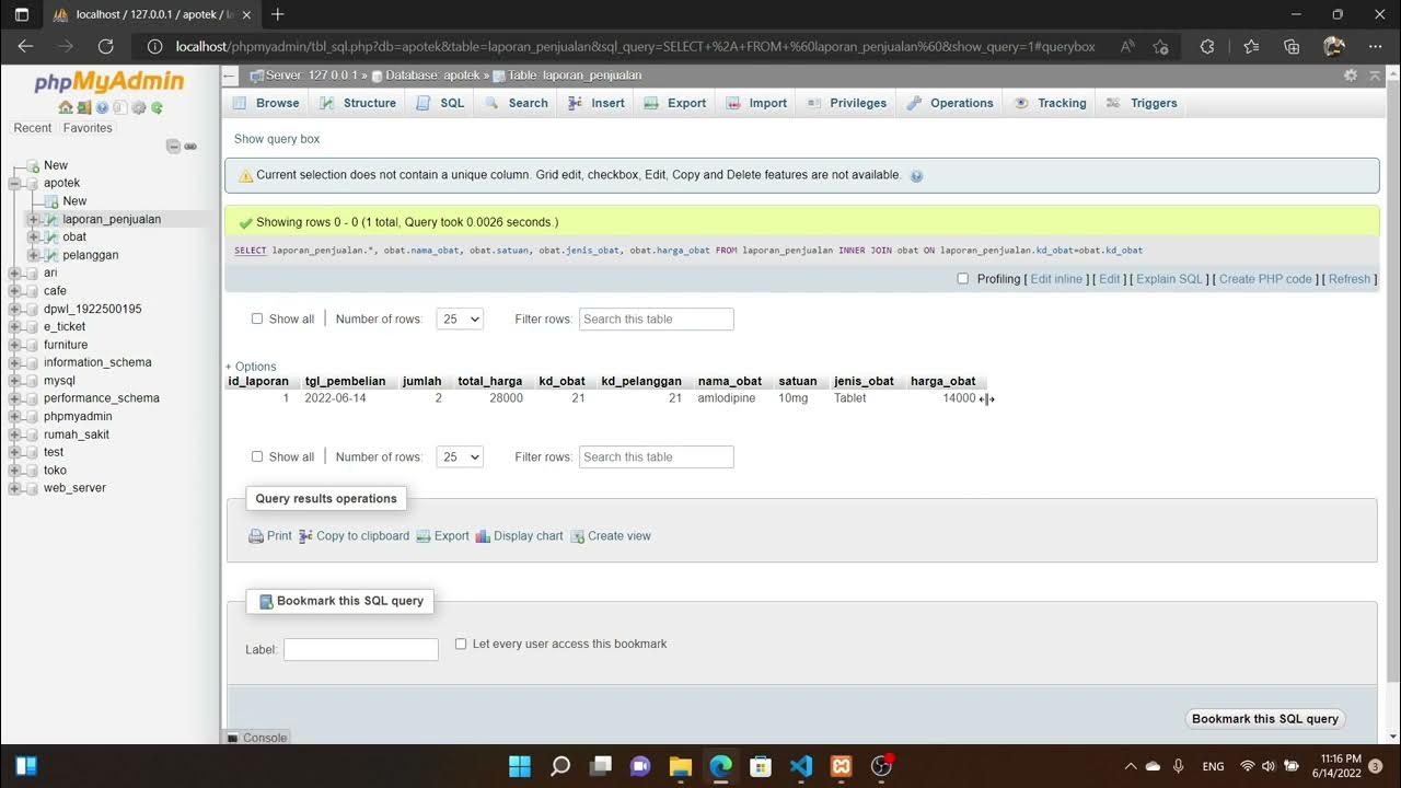 Cara menggabungkan 3 tabel di SQL menggunakan INNER JOIN - YouTube