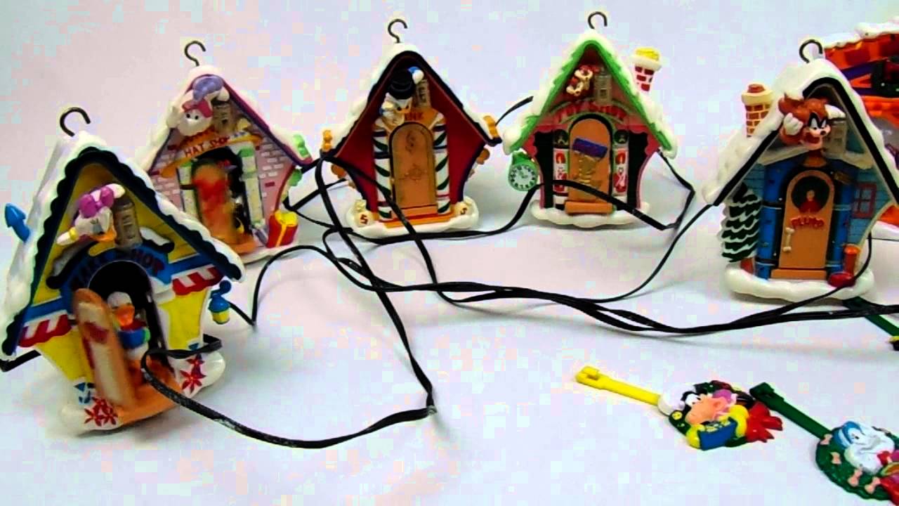Mr Christmas Mickey's Clock Shop - 12 Days of Christmas - 5 Clock Set ...