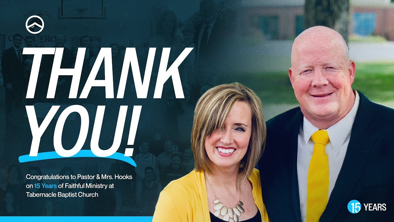 Pastor & Mrs. Hooks' 15 Year Pastoral Anniversary Video - YouTube