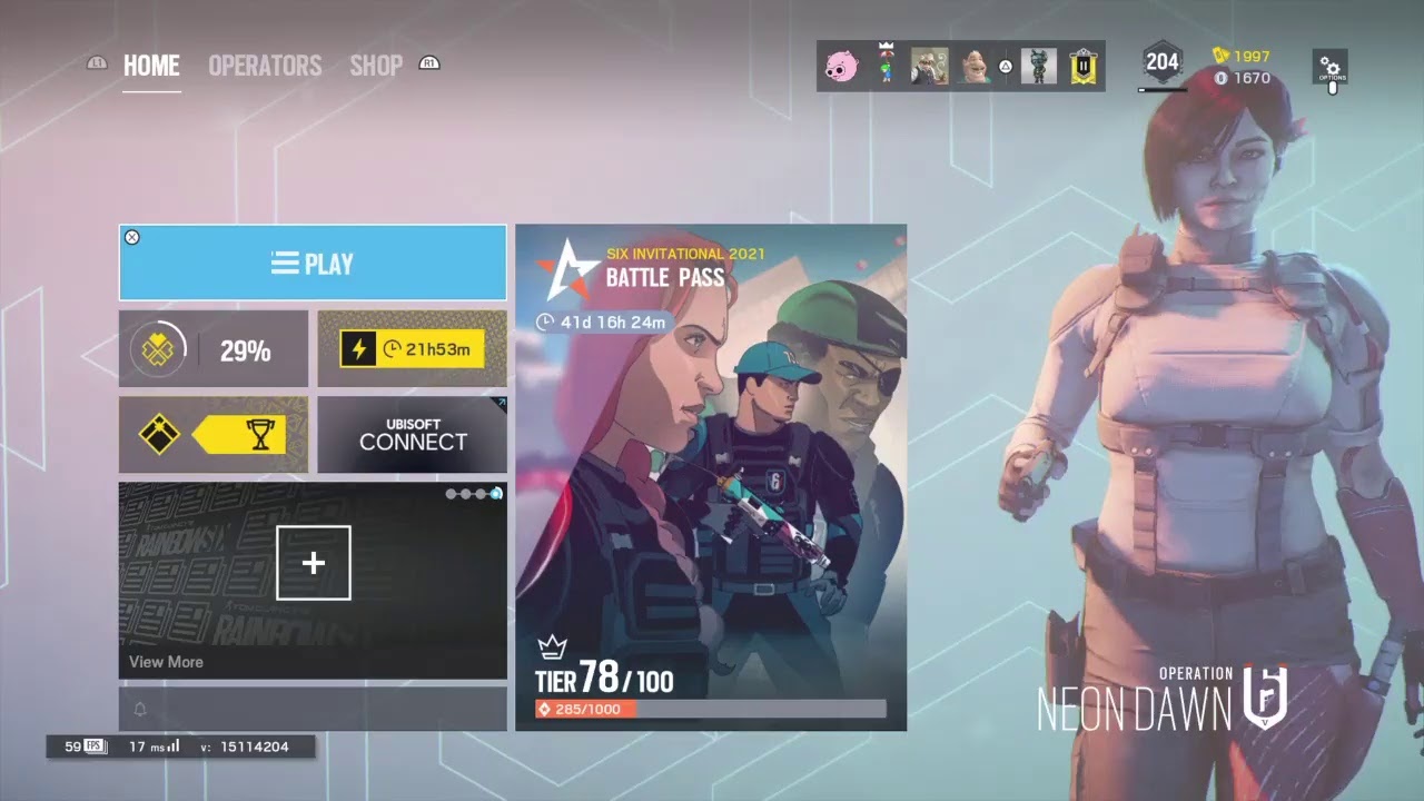 R6 Neon Dawn 25 Alpha Pack Opening - LIVE - YouTube