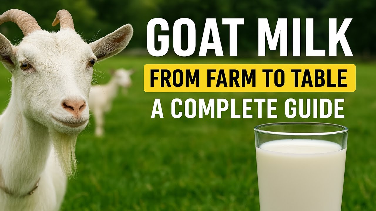 Goat Milk: From Farm to Table - A Complete Guide - YouTube