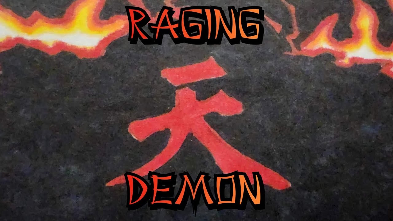 Street Fighter | Raging Demon | Fan Art By : InkCognito Designs - YouTube