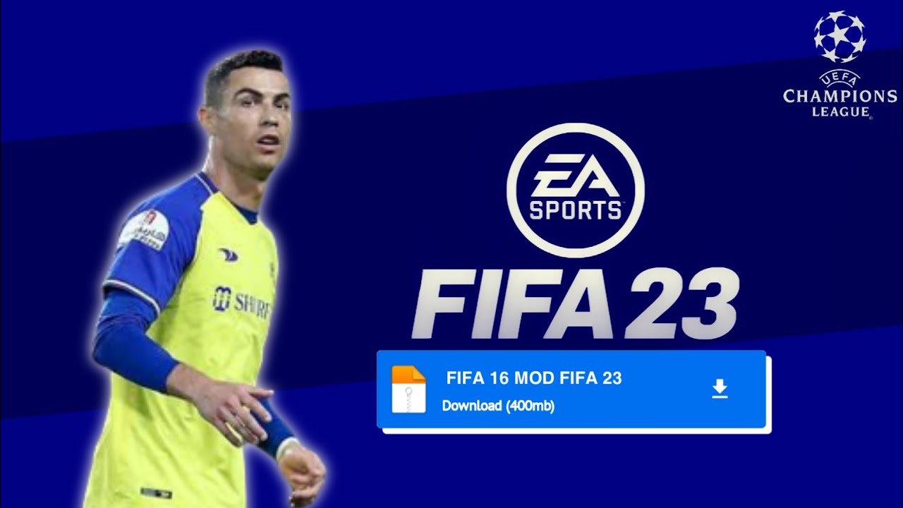 FIFA 16 MOD FIFA 23 MOBILE OFFLINE GRAPHICS HD NEW UPDATE (APK + OBB ...