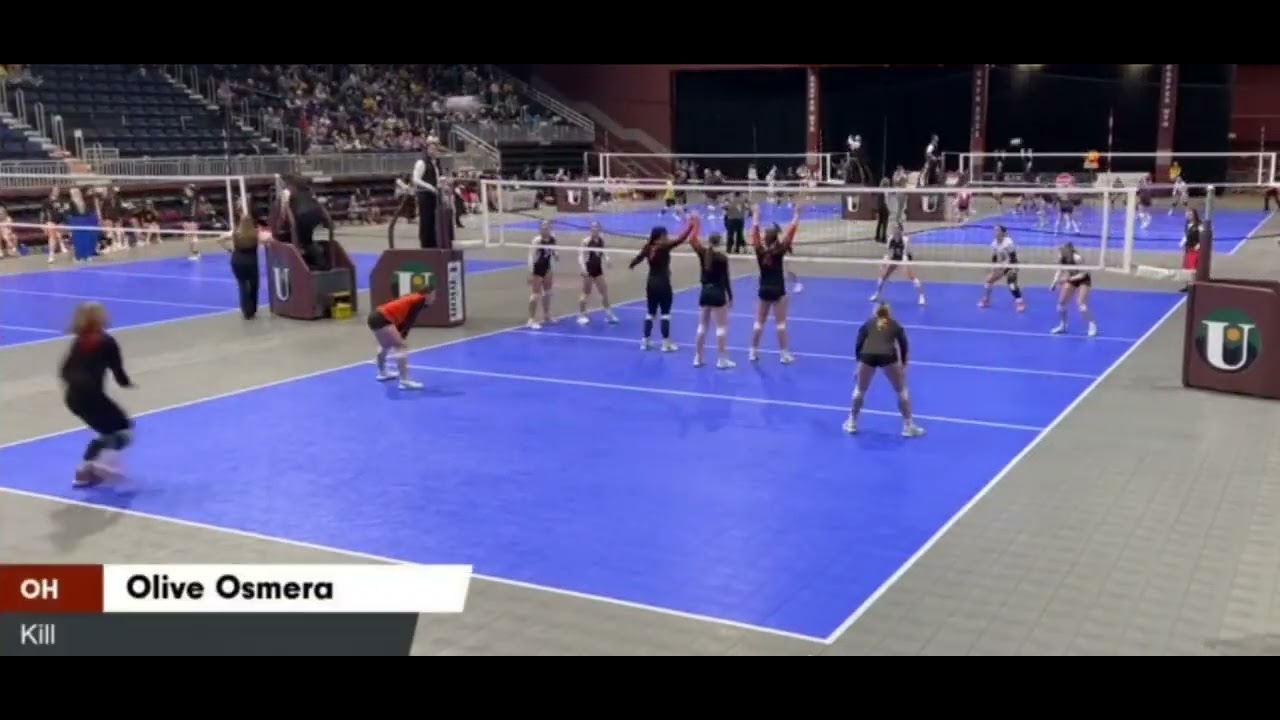 Olive Osmera #0 volleyball kill highlights 2024 Wyoming Regional and ...