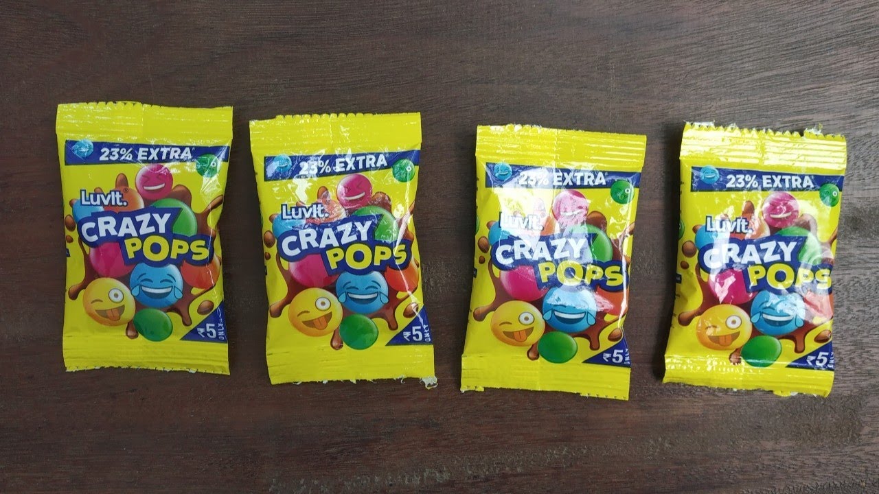 Luvit Crazy Pops Unpacking and tasting and review 😋 | Smart pro review ...