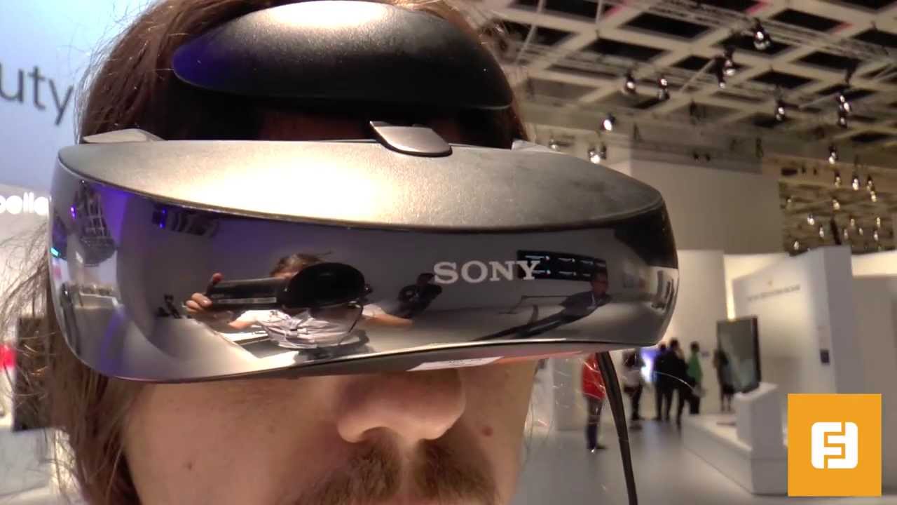 Sony HMZ T3 - fast preview IFA 2013 - YouTube