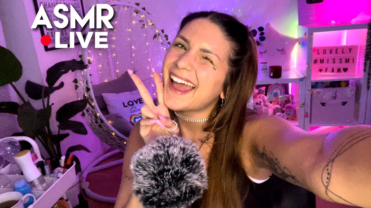 LIVE w/ ASMR Miss Mi ♡ 1H KOPFKRIBBELN ♡ Time for TinglezZz - YouTube