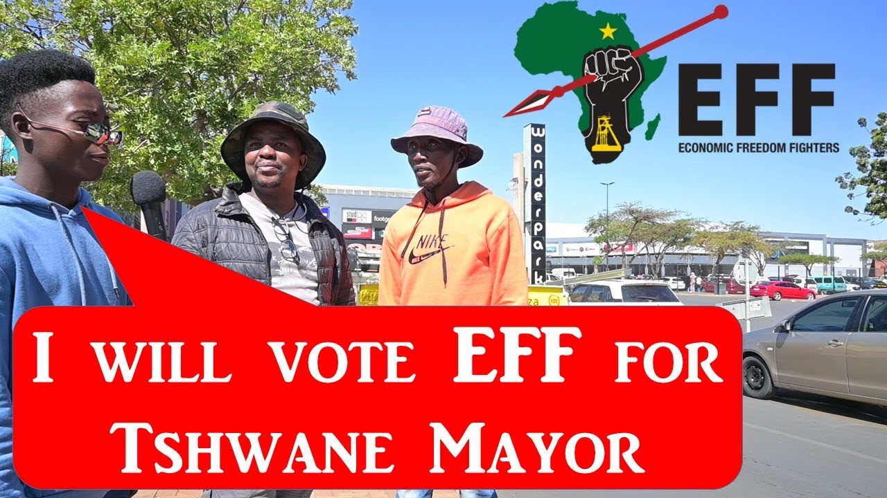 Pretoria Residents show Massive support for EFF Mayor in Tshwane ...