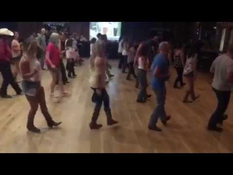 Video Tush Push Country line dance at Prospectors Saloon - YouTube