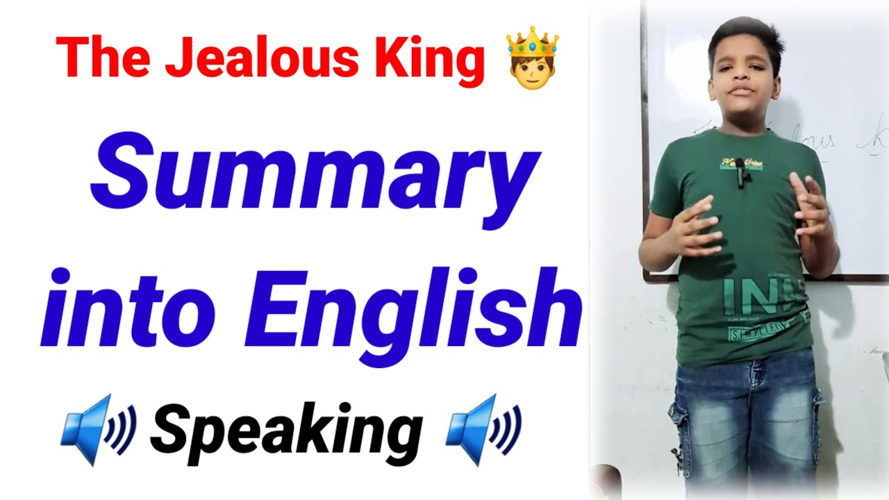 The jealous King 🤴// Summery with charector// Explaining into English ...