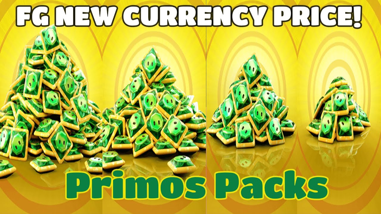 Fall Guys : New FG Currency Price | Primos Packs - YouTube