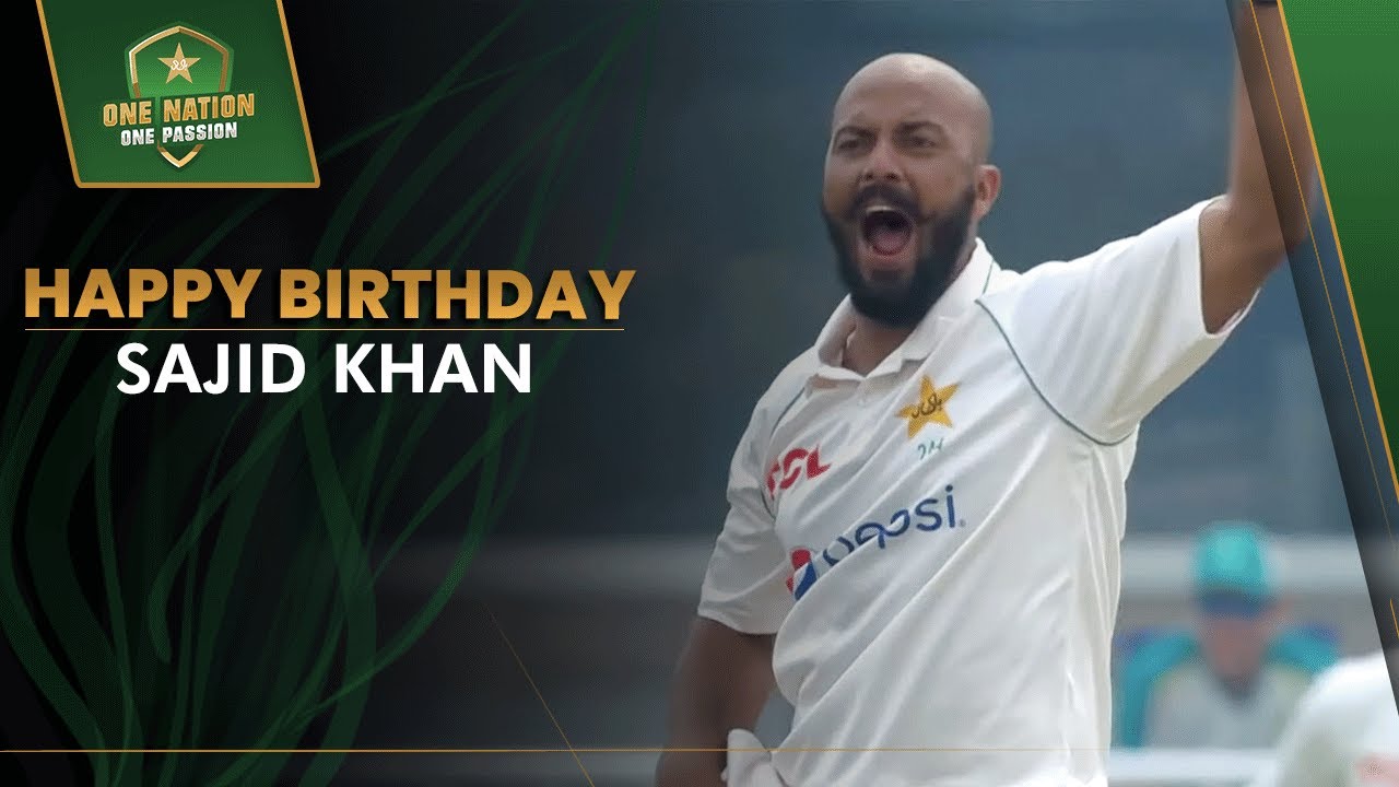 🎥 On Sajid Khan's birthday, watch some of his Test and first-class ...