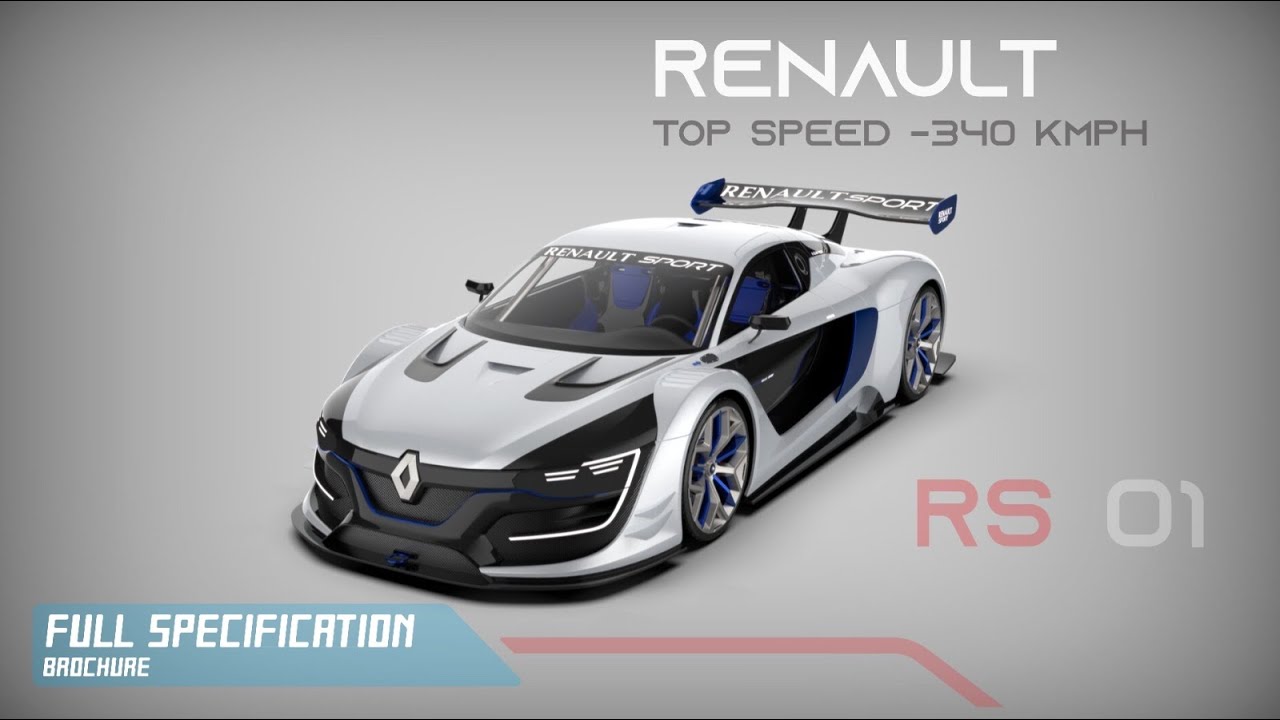Renault sport RS 01 car | GT3 class race series | formula 1 car ...