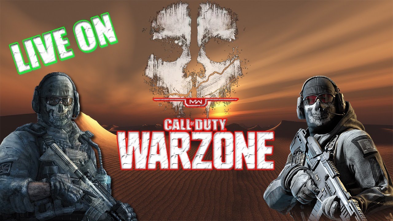 LIVE ON: COD - WARZONE - YouTube