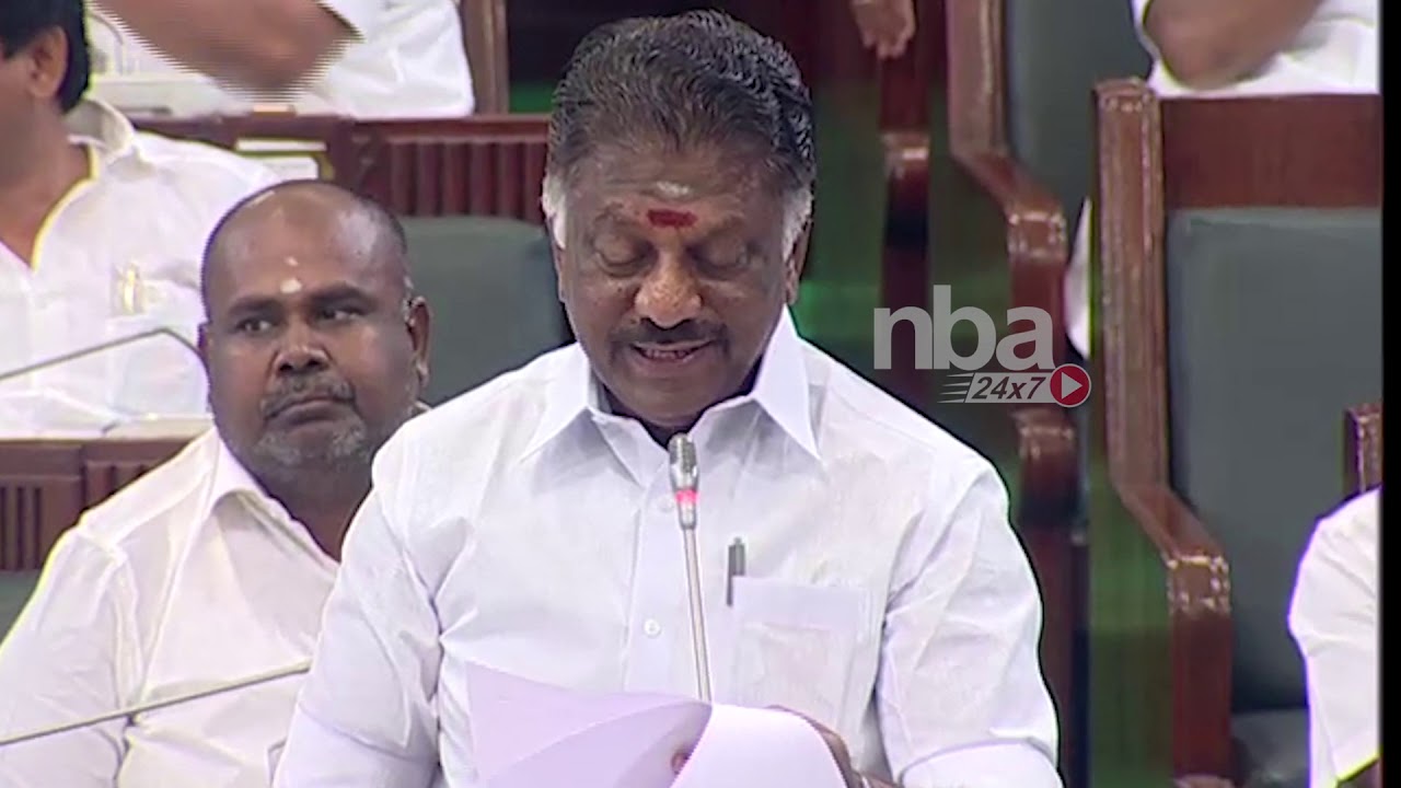 O Paneerselvam latest speech| P Thiaga Rajan MLA DMK | TN Budget 2020 ...