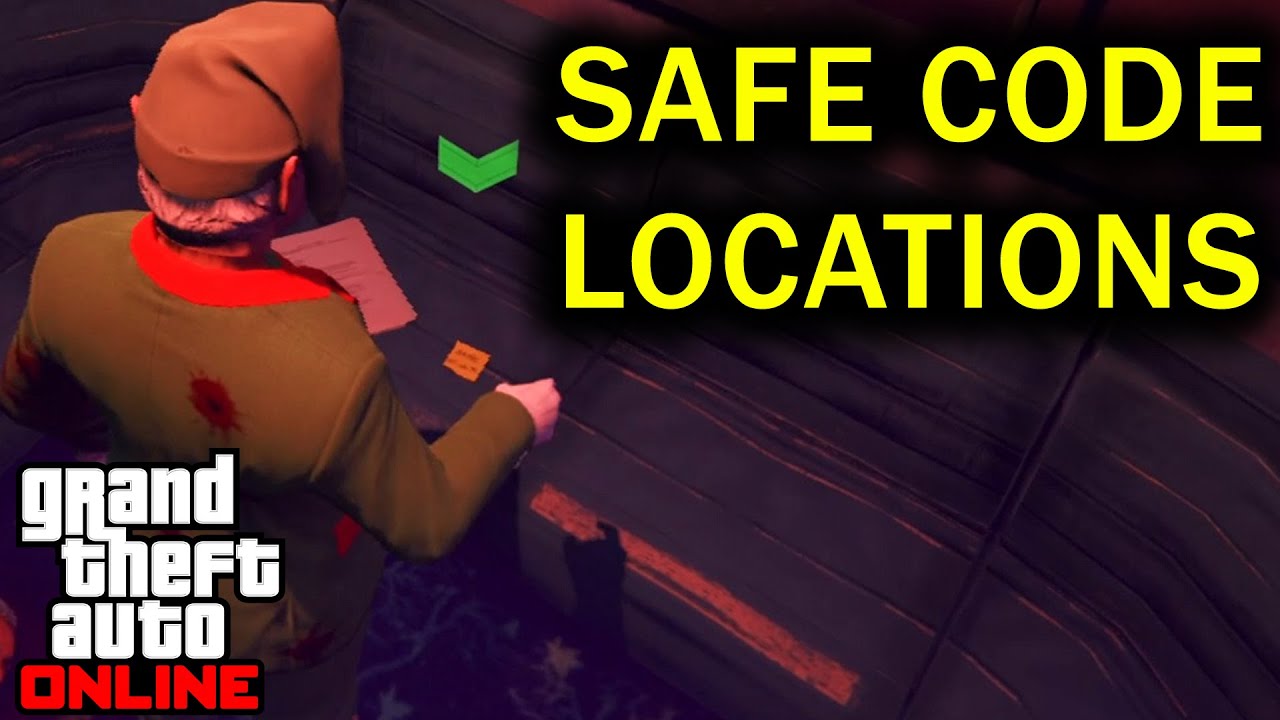 GTA 5 Online: Safe Codes Locations (Recover Valuables) [The Contract ...