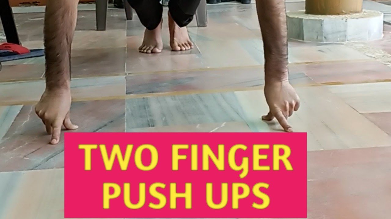 Two finger push ups#motivational video#exercise video#Army lovers - YouTube