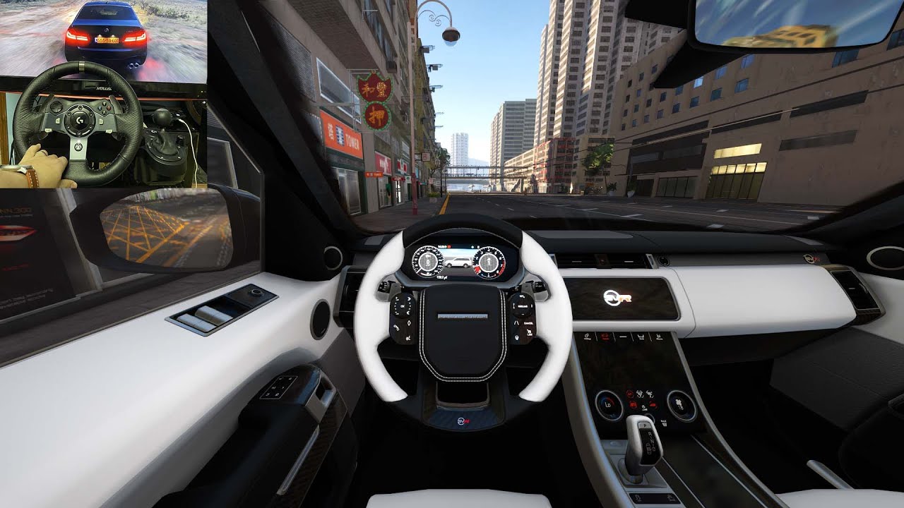 Test Drive Unlimited Solar Crown Range rover sport svr 2021 logitech ...