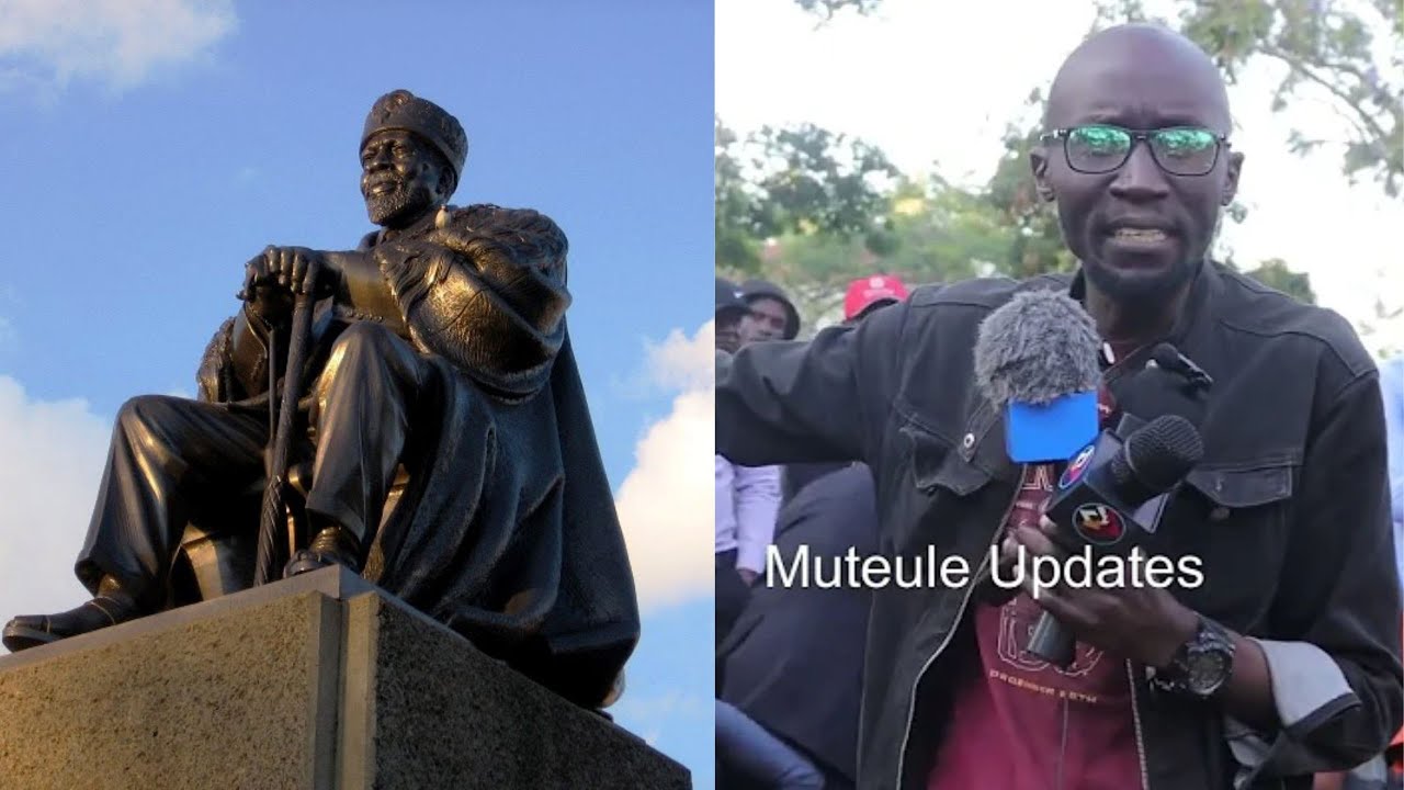 KENYA HAS REMAINED BEHIND BECAUSE JOMO KENYATTA'S STATUE IS SITTING ...