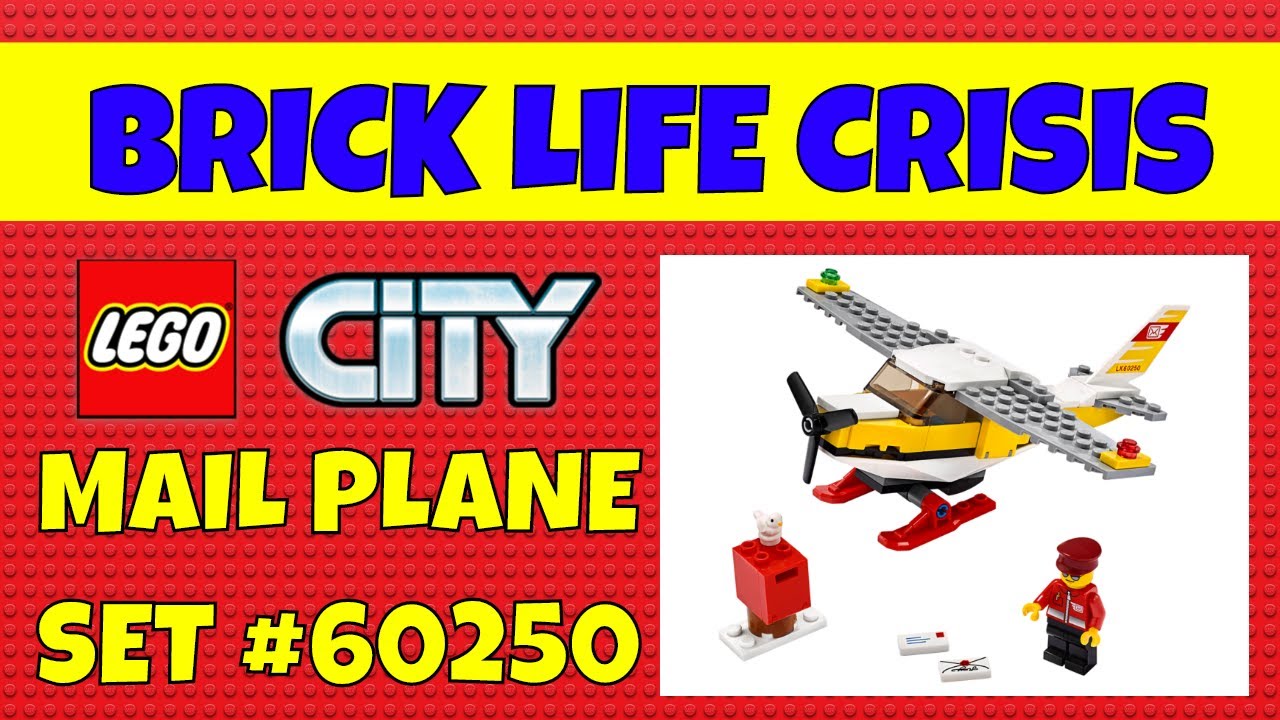LEGO City Mail Plane Set #60250 - YouTube