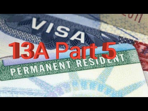 13A Visa Part 5 Amendment to 13A Visa - YouTube