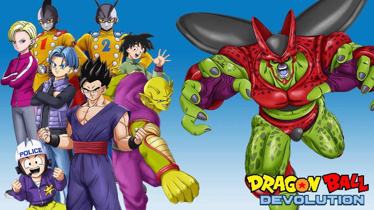 Dragon Ball Devolution | Super Warriors vs Cell Max - YouTube