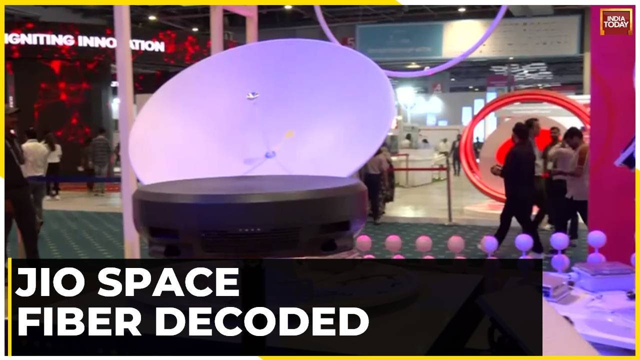 India Today's Aayush Ailwadi Decodes What Is Jio Space Fiber - YouTube