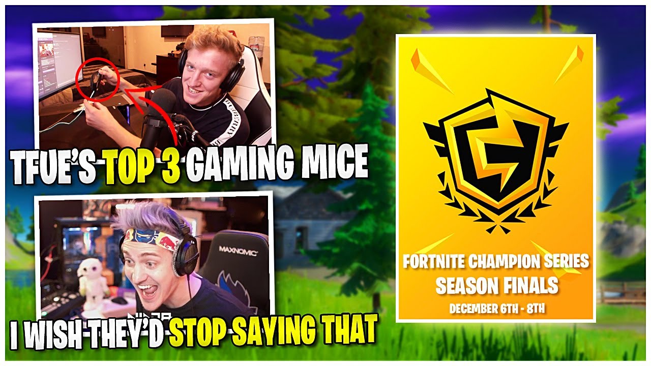 Tfue Names His TOP 3 Gaming Mice | Ninja CALLS OUT Tfue & Content ...
