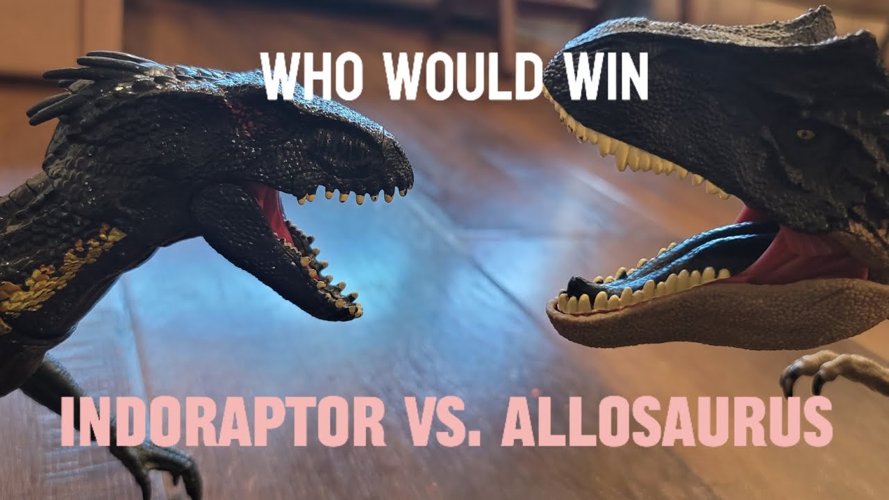 Who Would Win | Indoraptor Vs. Allosaurus - YouTube