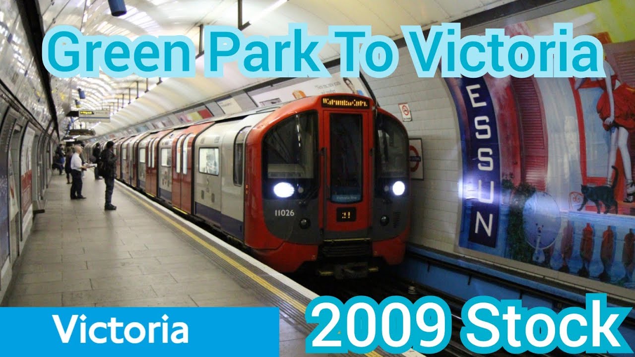TRAIN REPORT: VICTORIA LINE GREEN PARK TO VICTORIA - YouTube