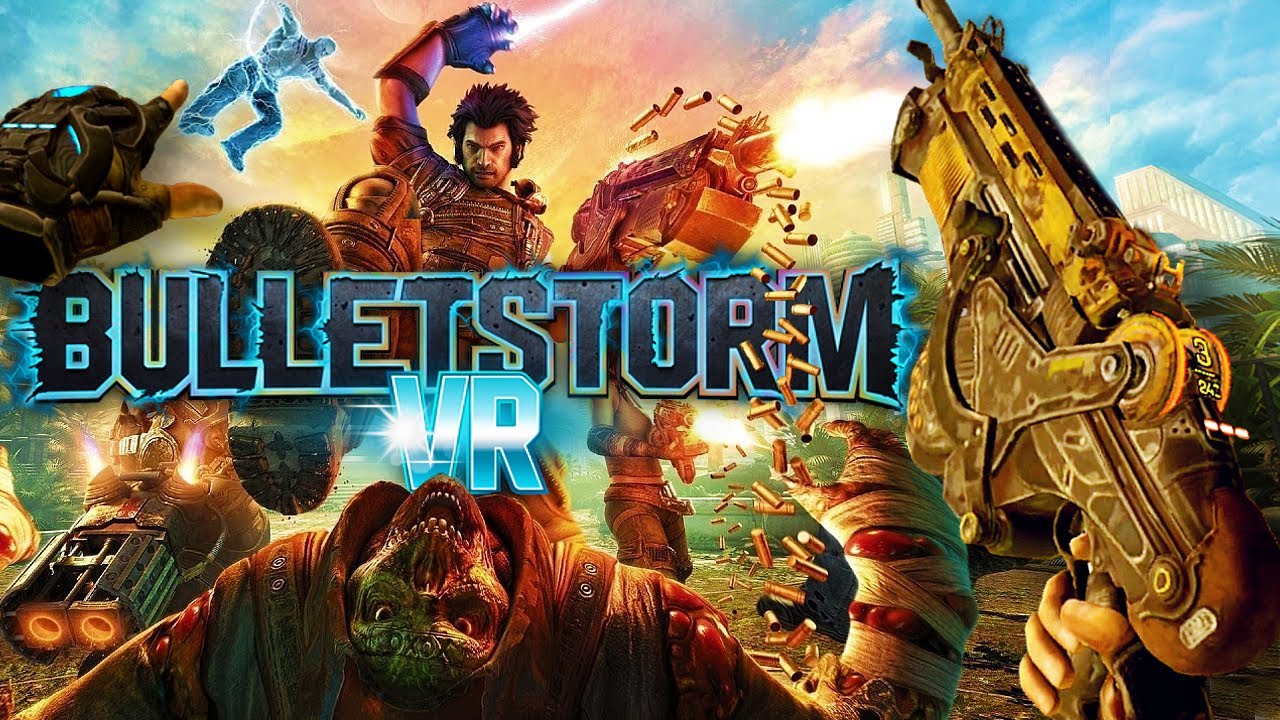 BULLETSTORM IS BACK! The Craziest Weapons in VR… // Bulletstorm VR ...