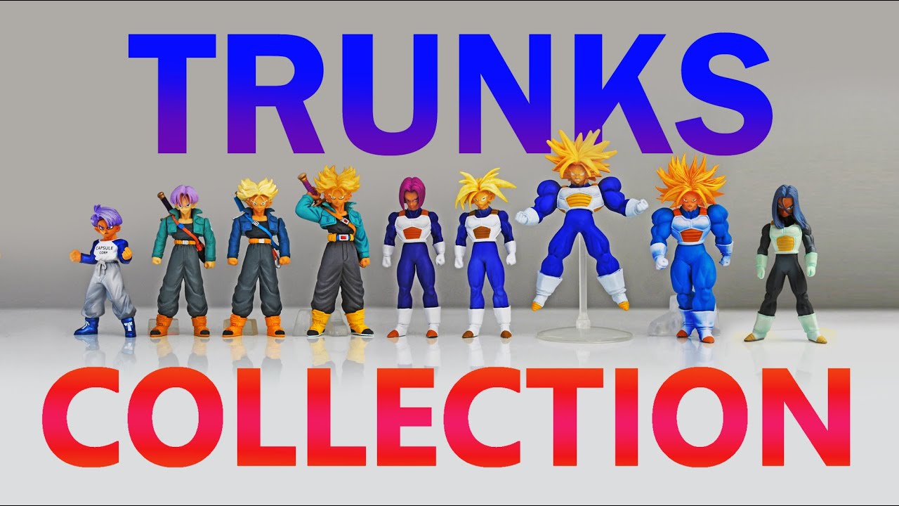 Complete FUTURE TRUNKS Gashapon Collection (Classic Dragon Ball Z Kai ...