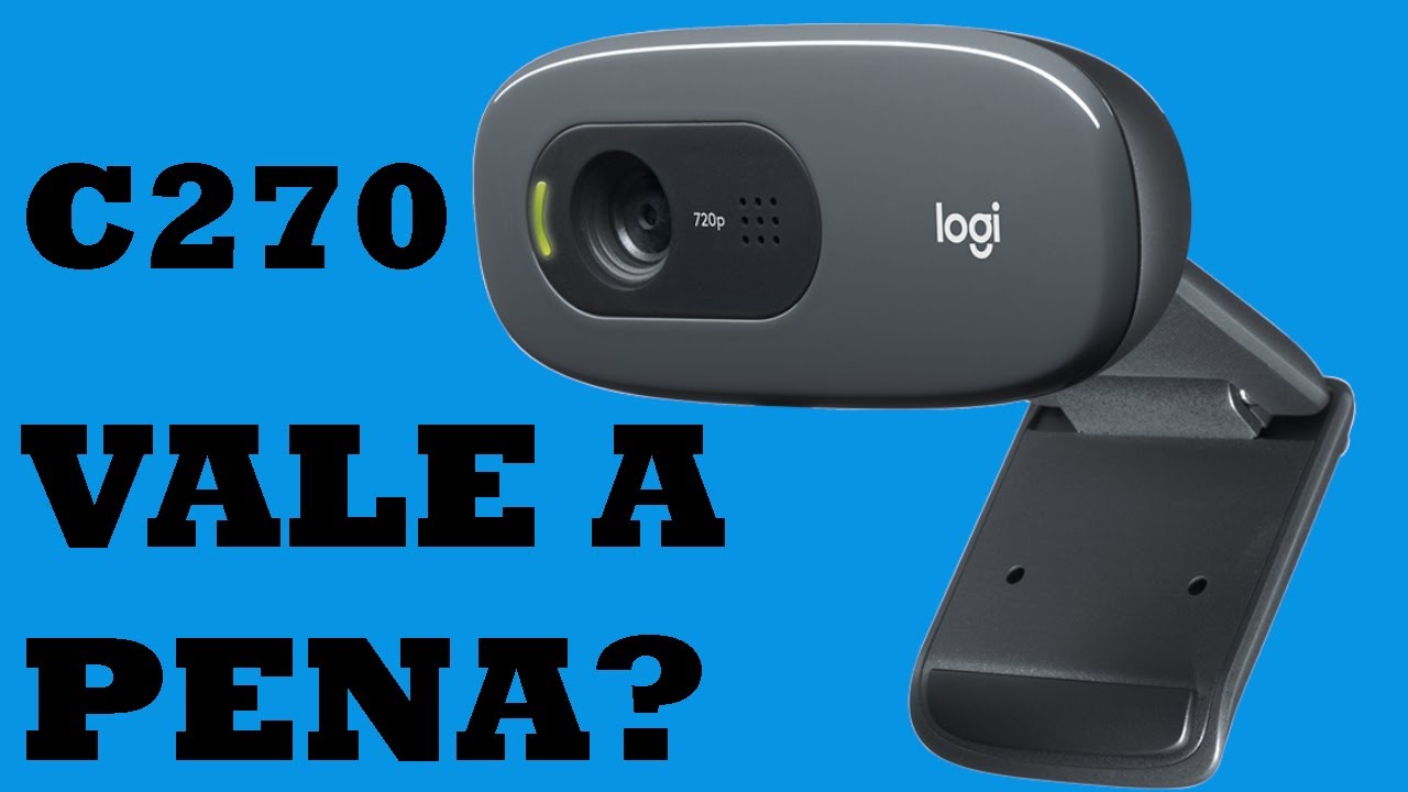 Webcam Logitech C270 - Review - YouTube