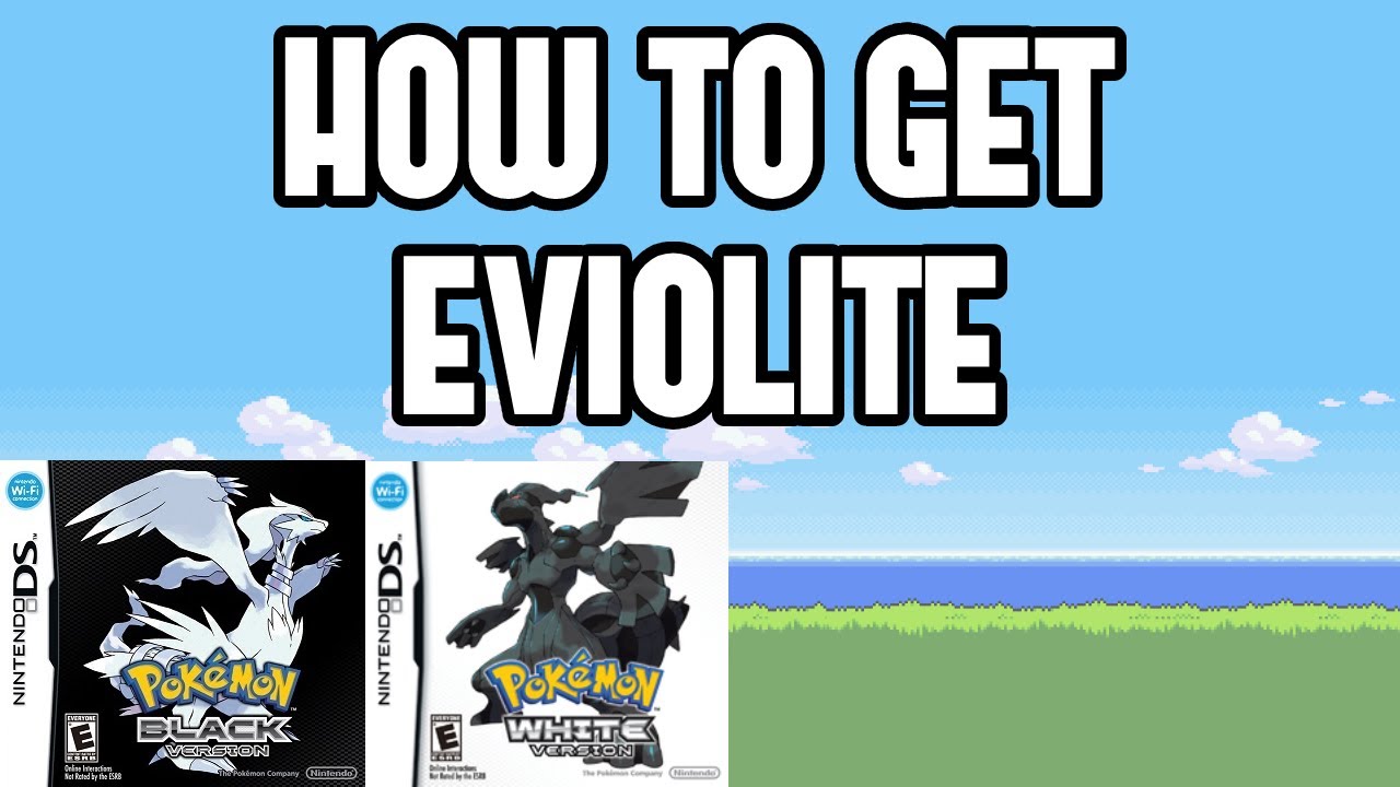 How to Get the Eviolite in Pokemon Black/White - YouTube