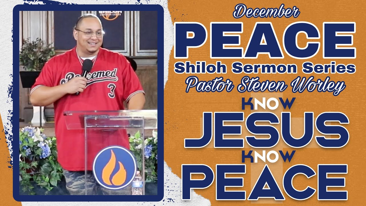 "No Jesus, No Peace: Know Jesus, Know Peace" by: Pastor Steven Worley ...