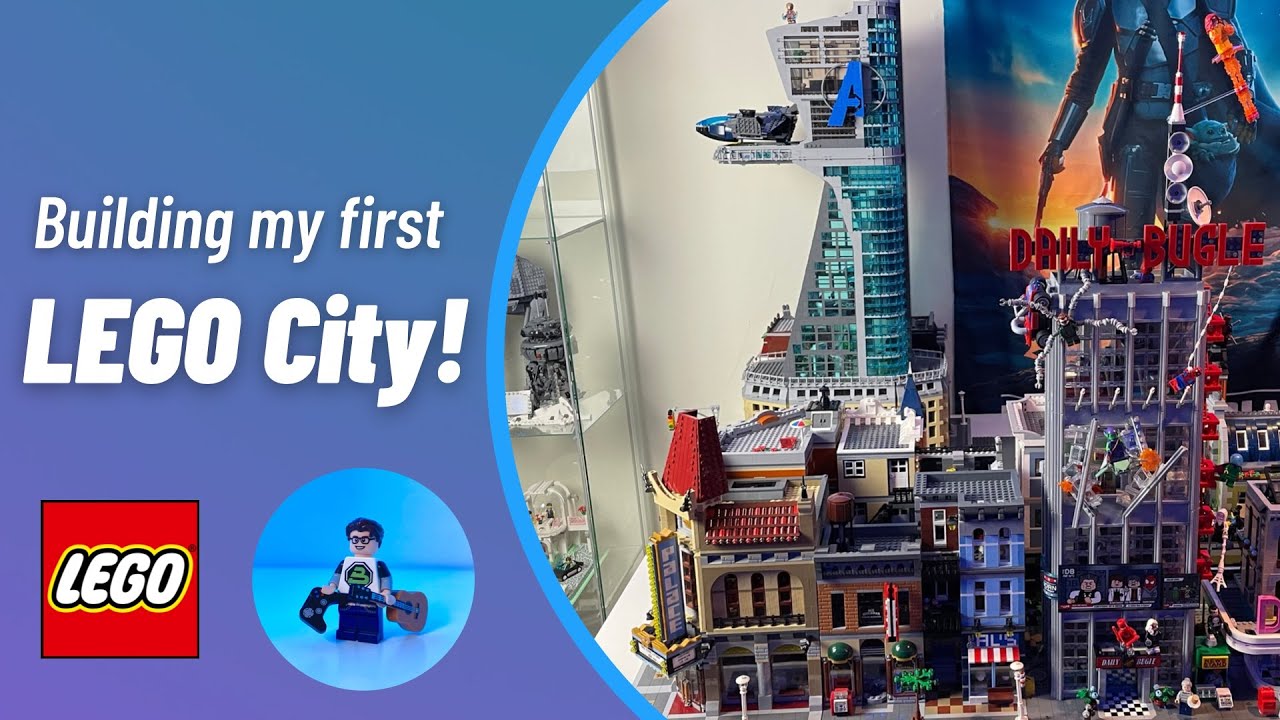 Building my First LEGO City! - YouTube