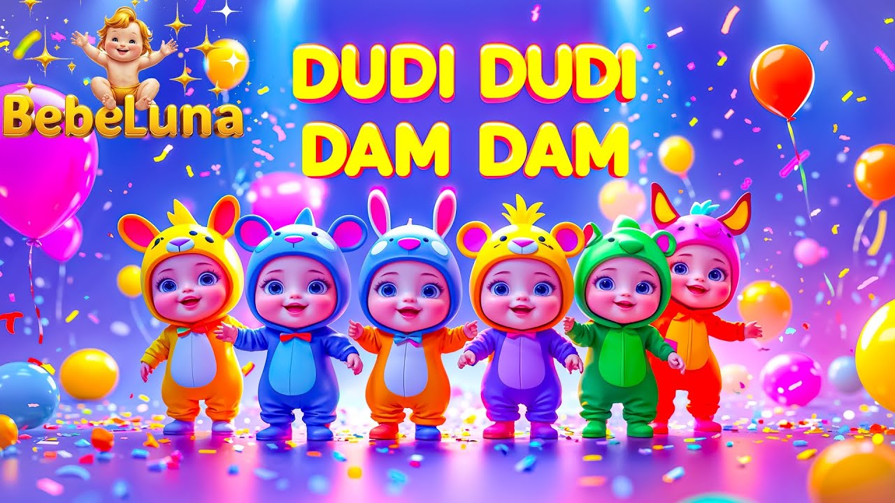 Dudi Dudi Dam Dam Song + More Dudi Dudi Dam Dam Songs | BebeLuna Baby ...