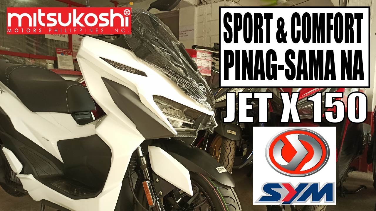 All New SYM Jet X 150 Walk-around Review - YouTube
