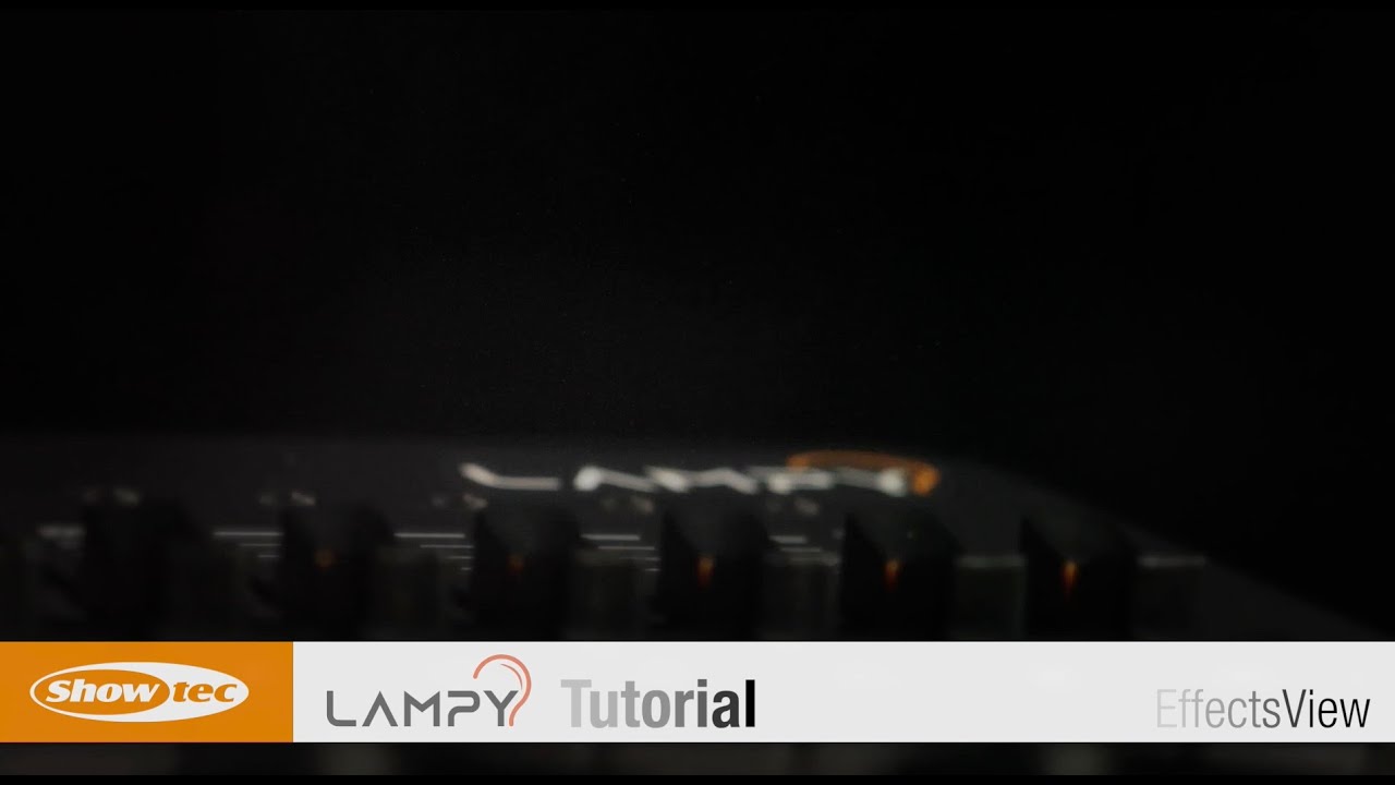 Showtec - LAMPY Tutorials: Effects View - YouTube