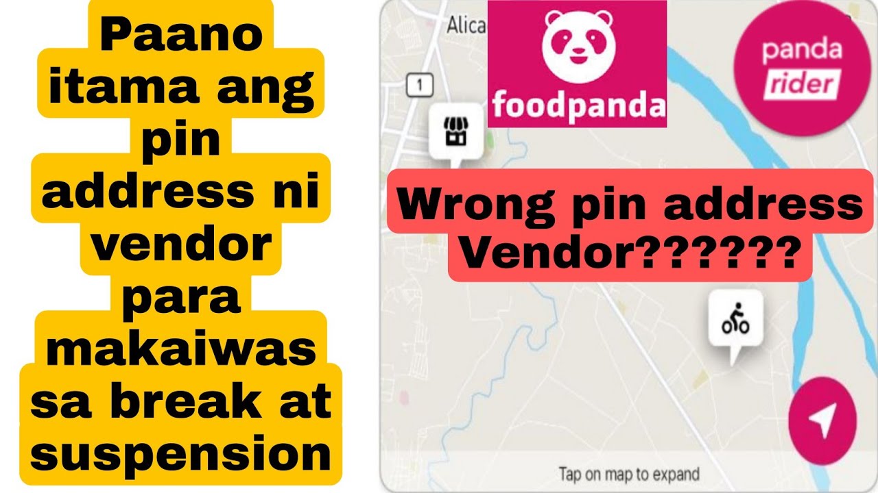 How to update vendor pin location foodpanda easy steps - YouTube