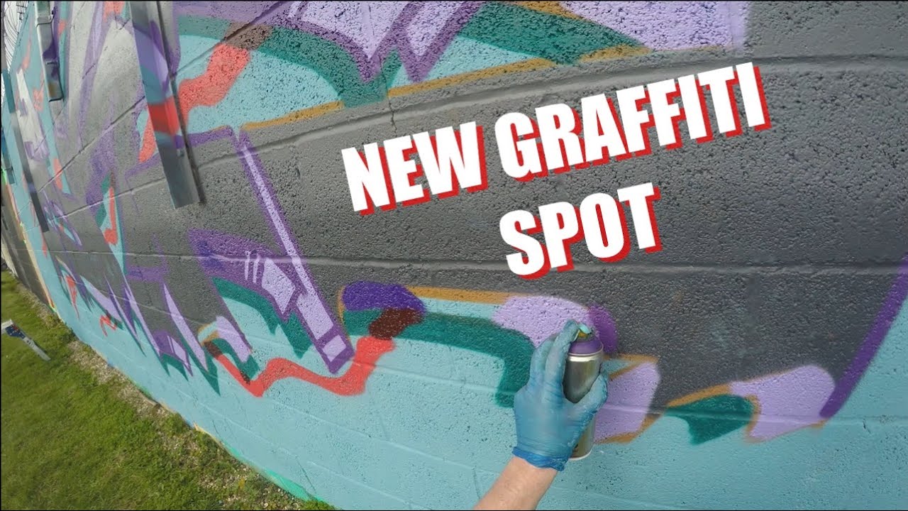 Graffiti Art ~~ There's Only ONE ISSUE With This Spot - YouTube