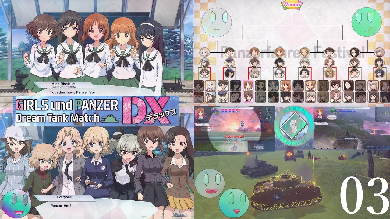 Win Five for Big Prize in Domination Battle (Girls und Panzer Dream ...