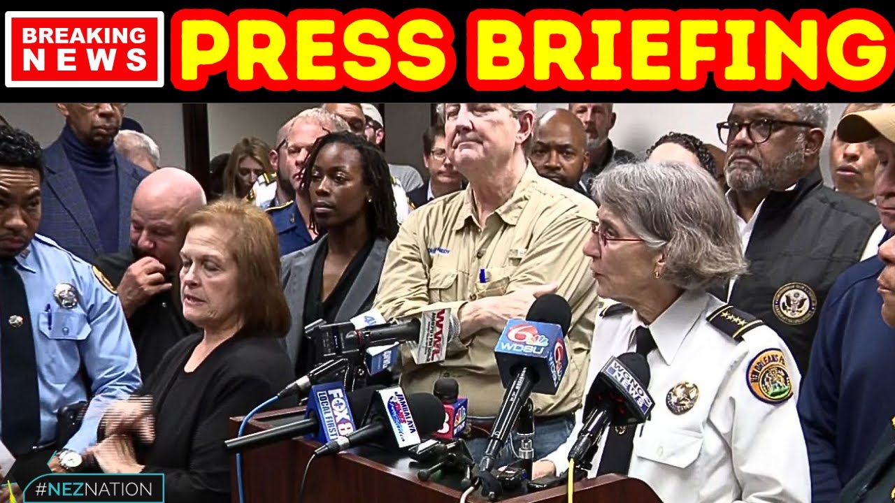 🚨FULL PRESS CONFERENCE: New Orleans Police Update on Terrorist Attack ...