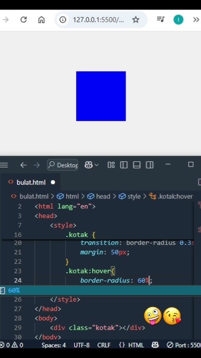 Hover Circle With html Css #html #css #coding - YouTube