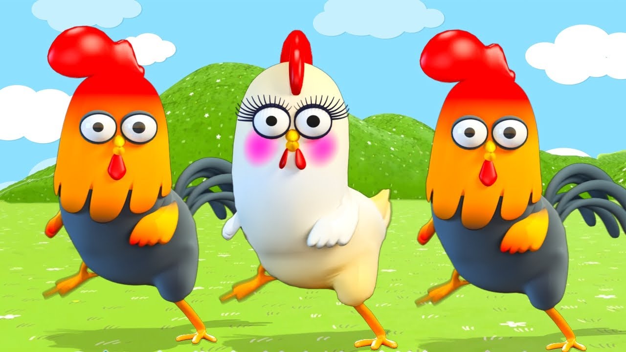Đàn Gà Con Trong Sân - Nhạc Thiếu Nhi Vui Nhộn - Phim Hoạt Hình Đàn Gà ...