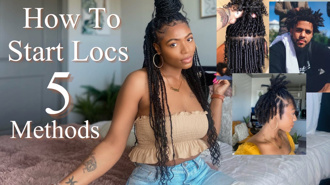 How to Start Locs|5 methods for starting locs|Loc Journey - YouTube