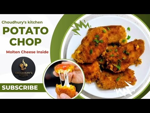 Cheesy Potato Chops | Easy 10-Minute Snack Recipe - YouTube
