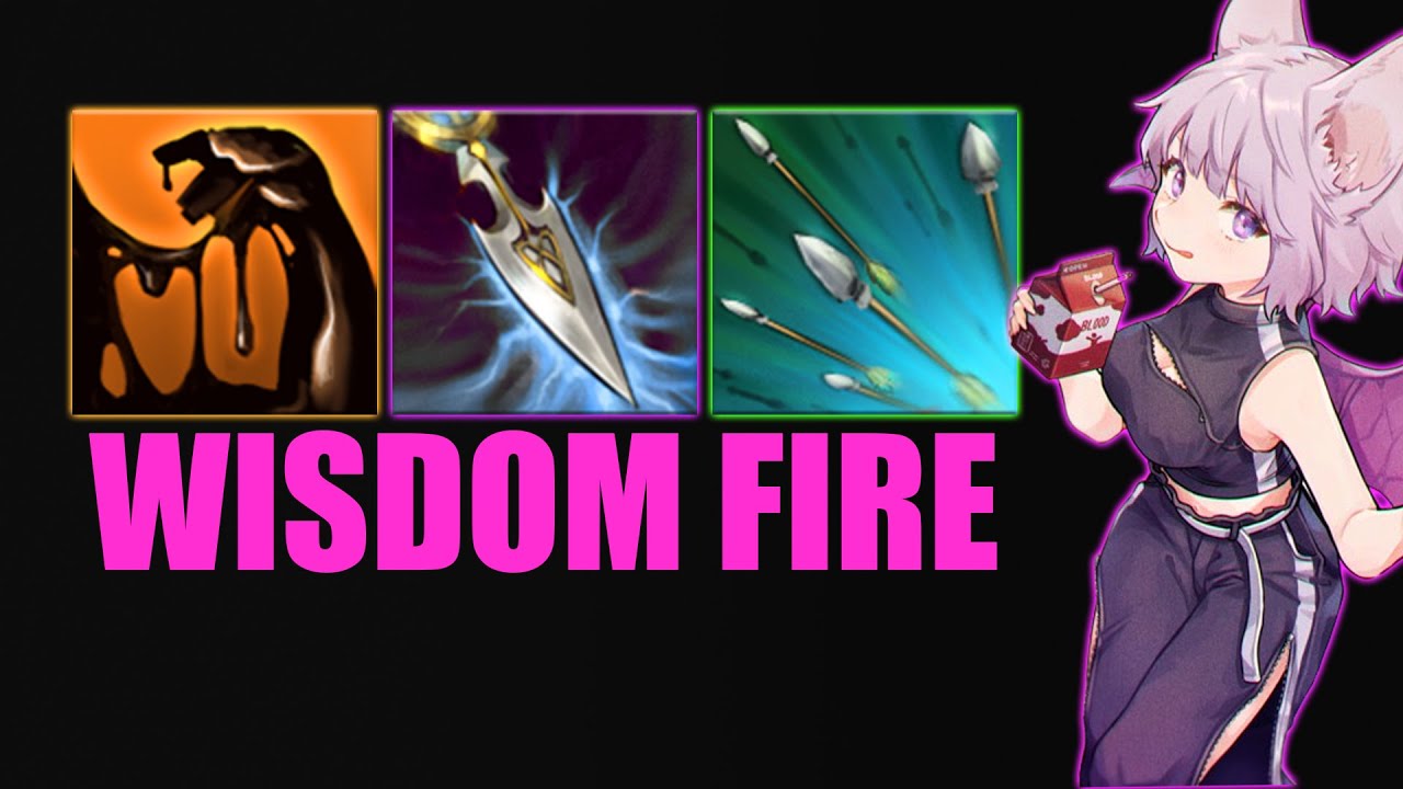 Wisdom Fire GLAIVES OF WISDOM + FOCUS FIRE | Ability Draft - YouTube