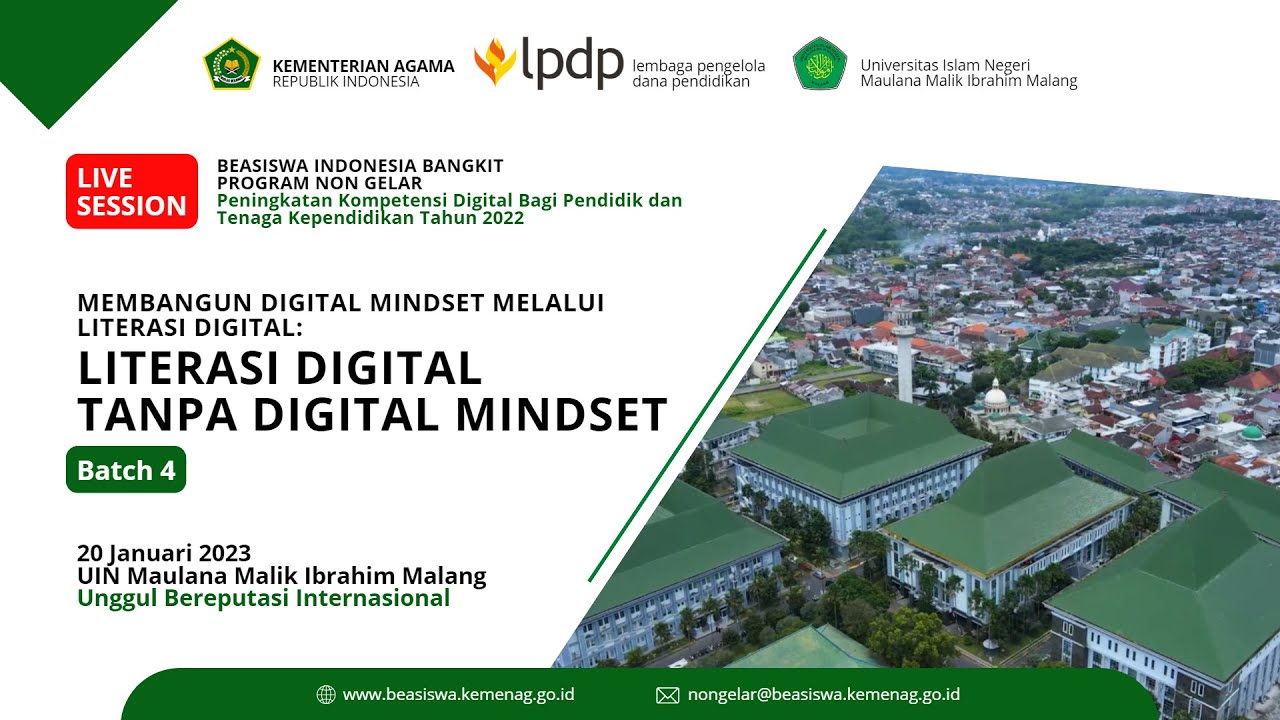 Membangun Digital Mindset: Literasi Digital Tanpa Digital Mindset - YouTube