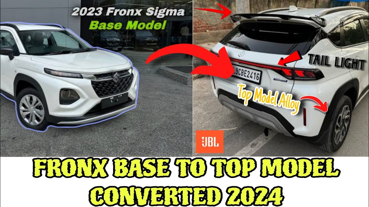 ONLY 1 IN INDIA 2025 🥵🔥 Maruti Suzuki FRONX SIGMA MODIFICATION : Base ...